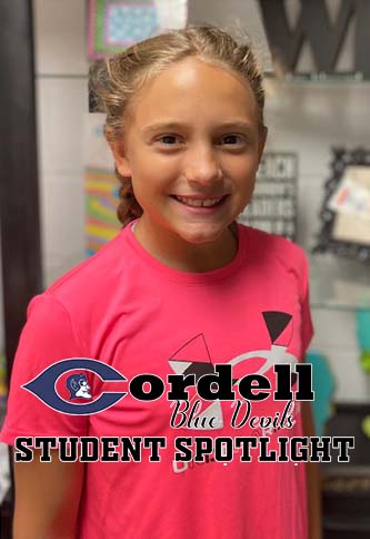 CORDELL BLUE DEVILS STUDENT SPOTLIGHT | Cordell Beacon