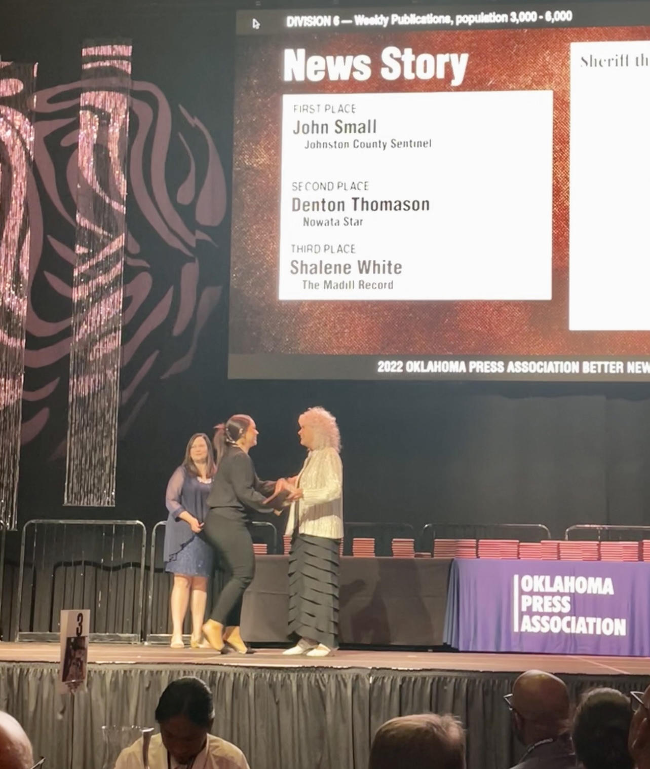 Cordell Beacon’s Brooklynn Peek wins several awards in OPA’s Better ...