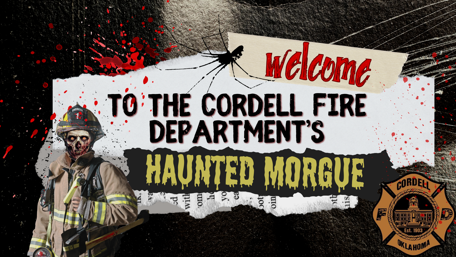 Cordell Fire Department’s Haunted Morgue A Halloween Thrill for a Cause ...