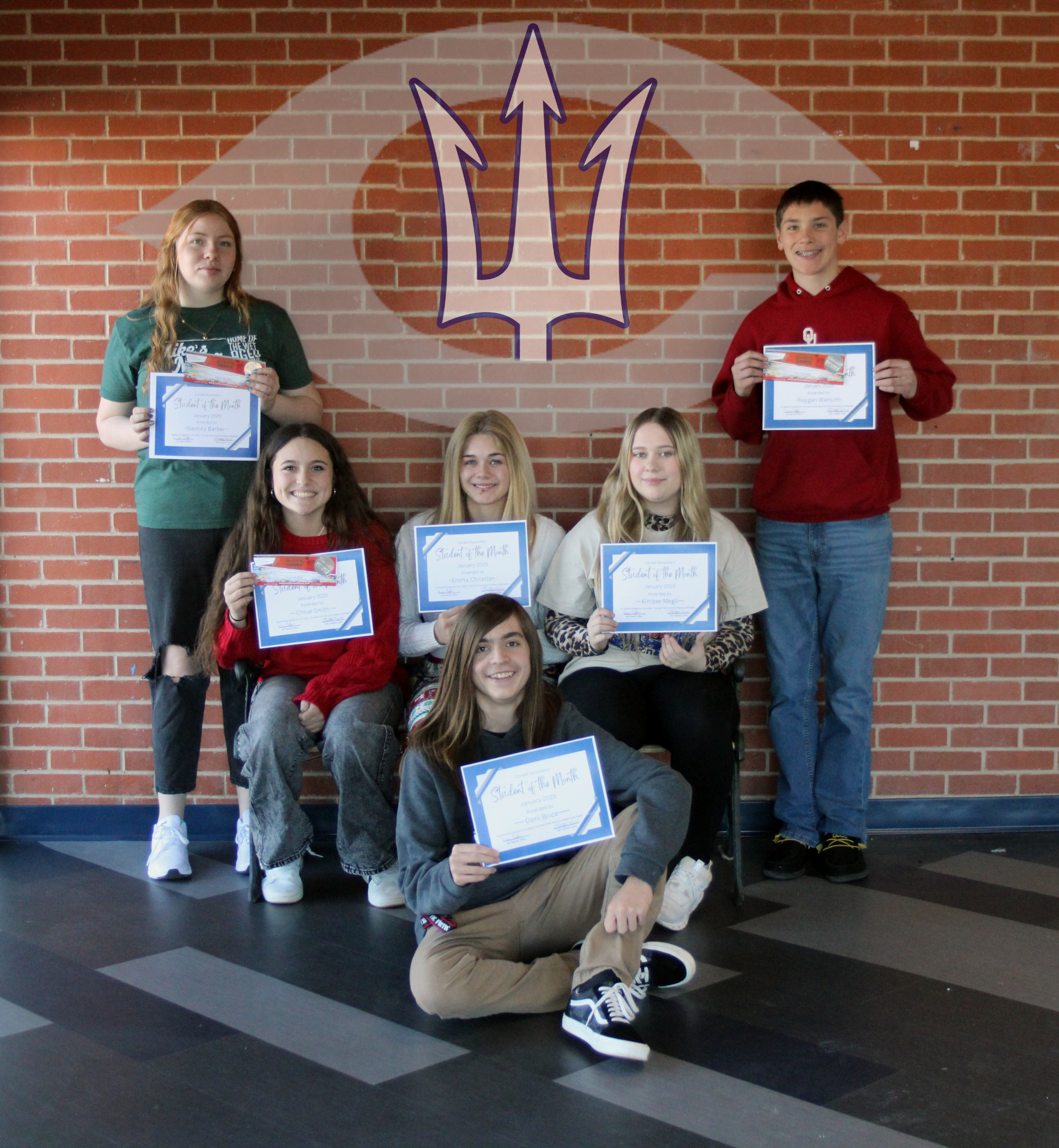 Cordell Schools January Students of the Month | Cordell Beacon