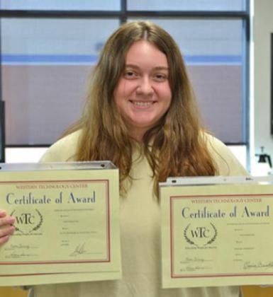 WTC honors Cordell students for fall semester | Cordell Beacon